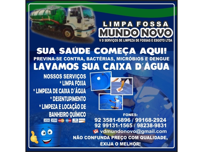 LIMPA FOSSA EM MANAUS